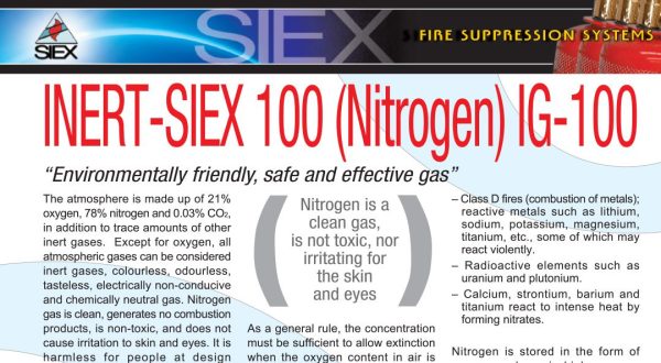 Clean Agent | Inert Gas Suppression Systems | Vision Safety L.L.C